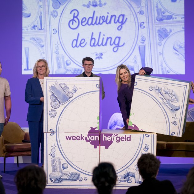 Week van het geld 2023 geopend door Koningin Máxima - Wijzer in geldzaken